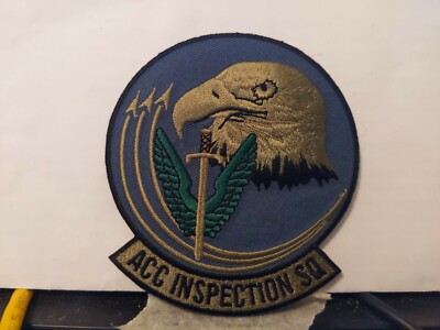 USAF (ACC) Air Combat Command Inspection Team Patch | eBay