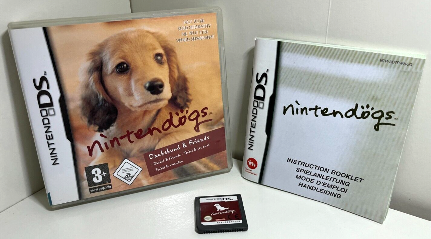 Nintendogs Dachshund & Friends Nintendo DS 3ds Good N1 for sale online ...
