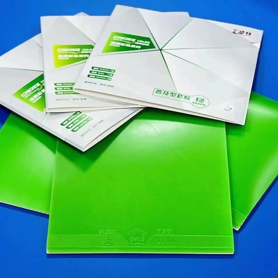 Table Tennis Rubbers Tacky Pimples-in Ping Pong Color Rubbers with ITTF ...