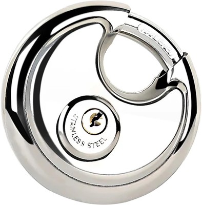 Disc Locks, Heavy Duty Steel Keyed Padlock Disc Storage Locks ...