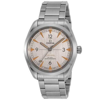 OMEGA RAILMASTER Co-Axial 220.10.40.20.06.001 Gray Silver Men's Watch ...