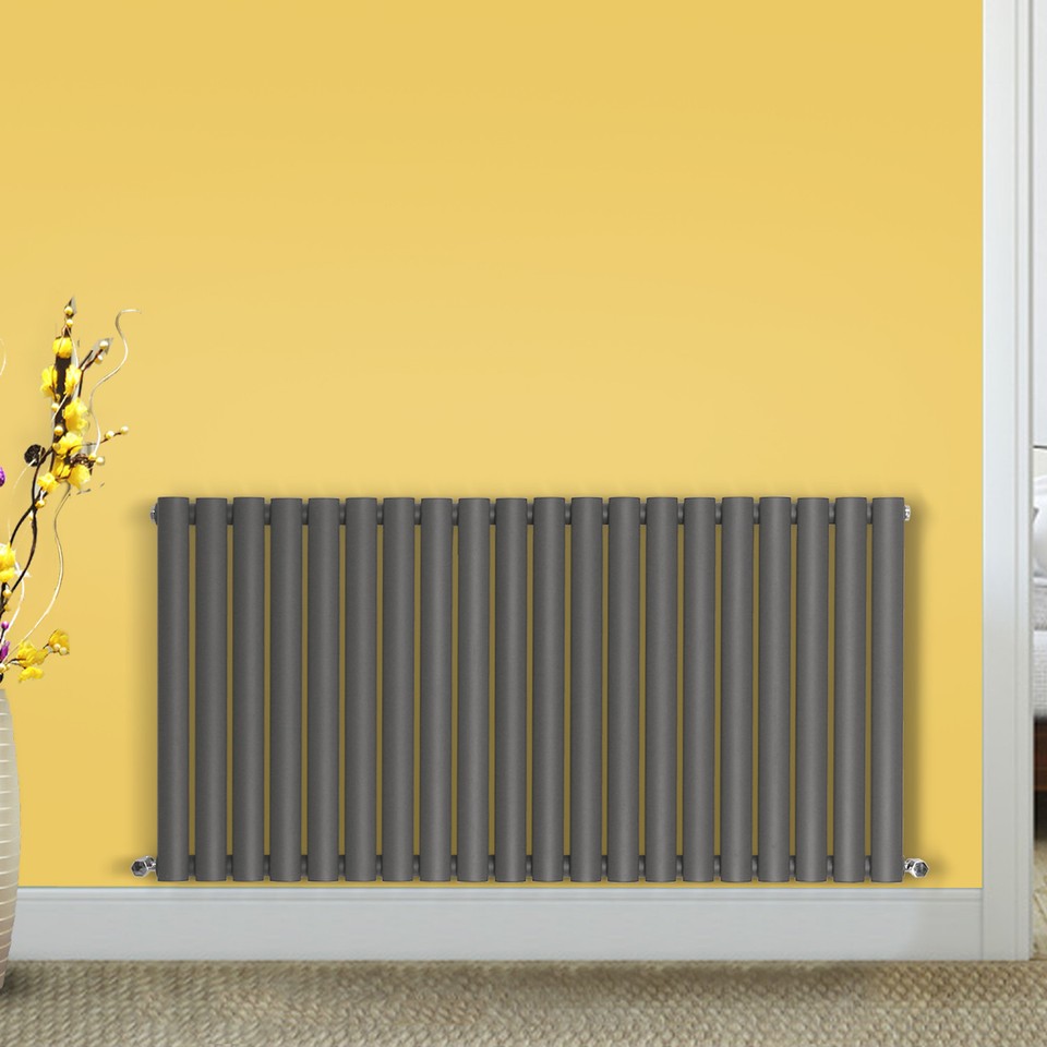 Horizontal Vertical Oval Column Designer Radiator Central Heating Rad ...