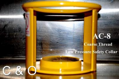 GRIFTAN ACETYLENE CYLINDER SAFETY CAP AC-8 COARSE THREAD - DOT OSHA ...
