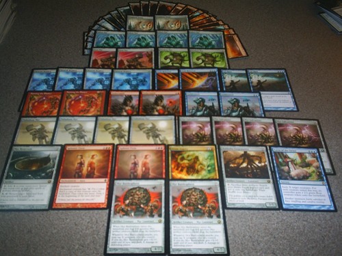 MTG MAGIC SPLINTER MYR DECK GALVANIZER SILVER IRON LOT EXTENDED ELDRAZI ...