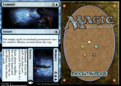 Magic the Gathering -MTG- Commit/ Memory | eBay