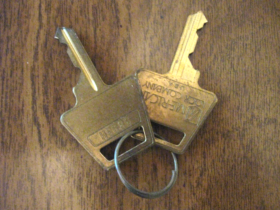 U.S. American Lock Company USA Padlock With Two Keys. | eBay