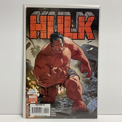 Hulk #1 Marvel Variant Edition 1 First Appearance Of Red Hulk 2007 ...
