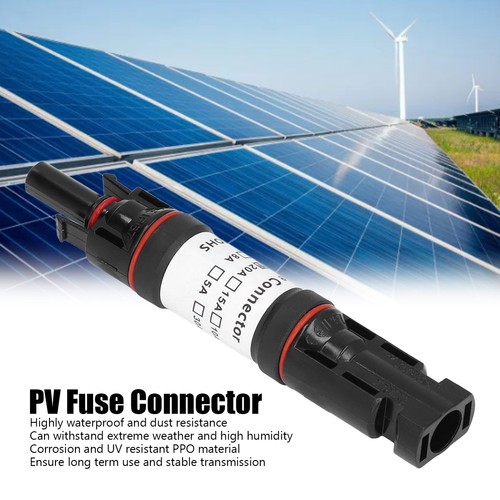 Solar PV Holder PPO Brass Connector With Self Locking System DC 1000V ...