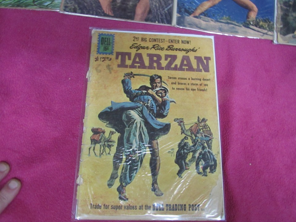 Dell Comic Book Lot of 9 Tarzan Giant King of the Jungle T46 | eBay