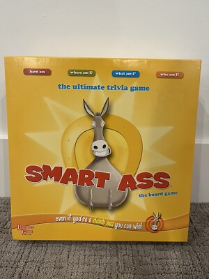 Smart Ass Trivia Board Game University Games 2007 | eBay