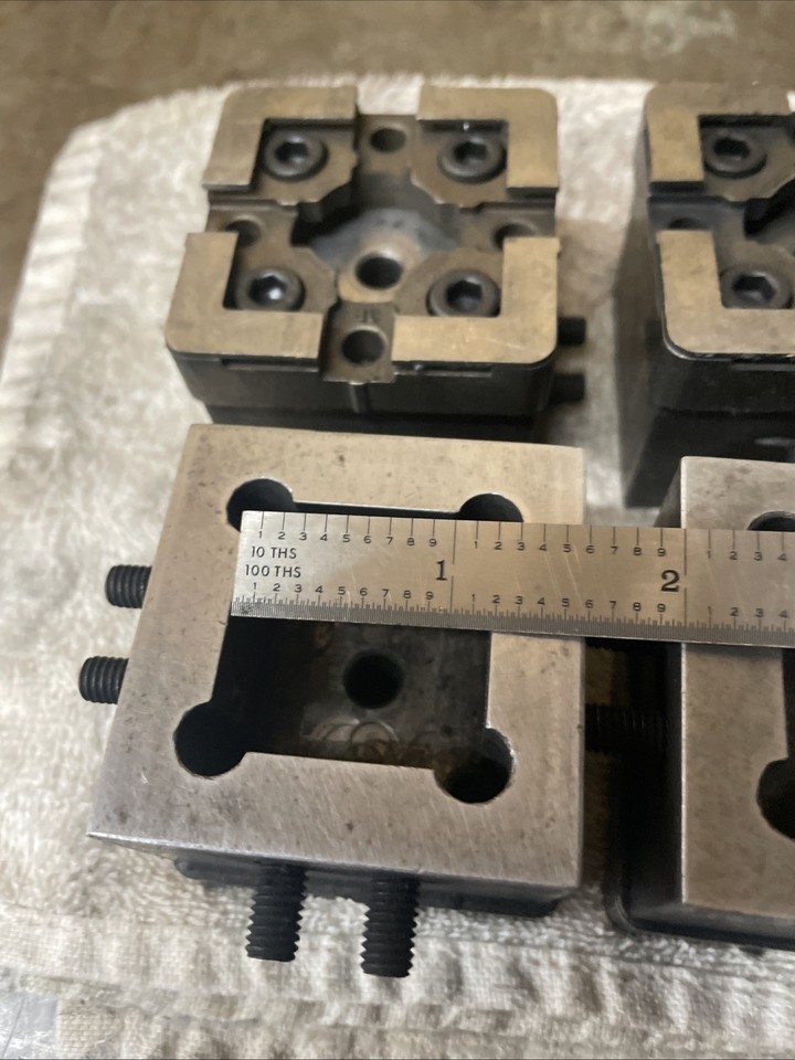 (8)System 3R Macro Standard Pallet W/ Holder - 3R-651.7 EDM Electrode ...
