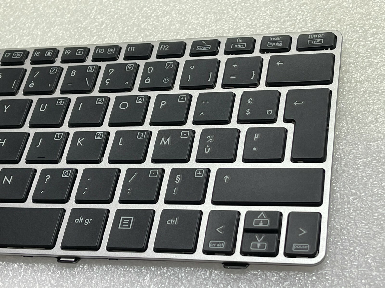 HP EliteBook 2560P 2570P FR Keyboard AZERTY 651390-051 638512-051 ...
