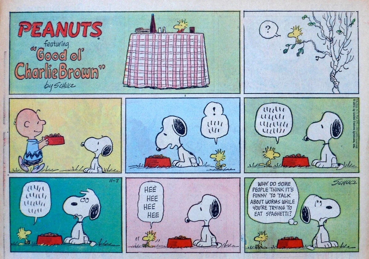 Charlie Brown Comics In Color