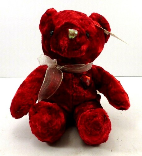 NWT Dan Dee Collectors Ombre Teddy Bear Heart Plush Stuffed Animal ...