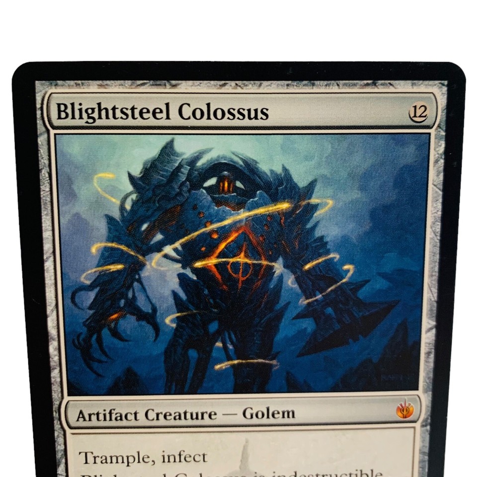 Magic the Gathering MTG Blightsteel Colossus (99) | eBay