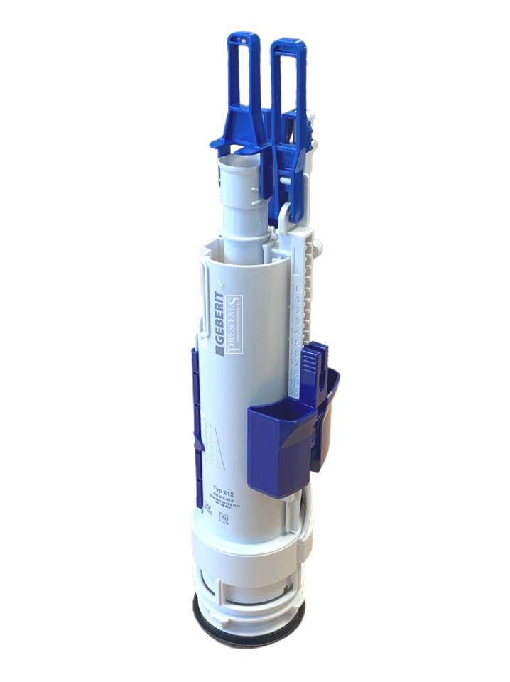 Geberit 244.820.00.1 Dual Flush Valve & Cradle for Concealed Cistern ...