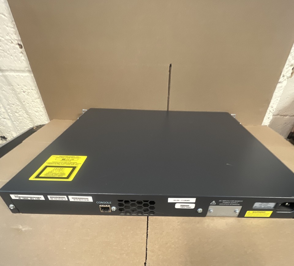 Cisco 3560G-48PS-S with IOS 15 Cisco Catalyst WS-C3560G-48PS-S | eBay UK