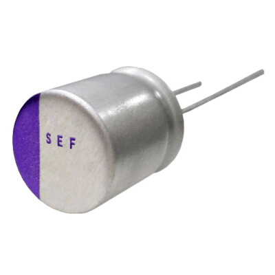 CAP ALUM POLY 82UF 20% 35V T/H | eBay UK