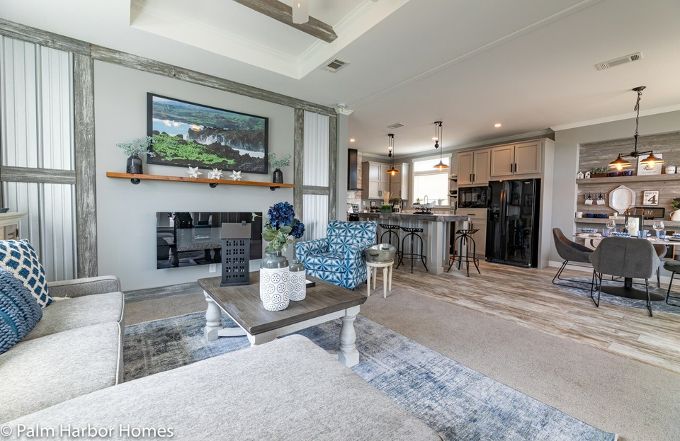 2025 Palm Harbor Cottage Farmhouse 2BR/2BA 27x52 Doublewide Home-ALL ...