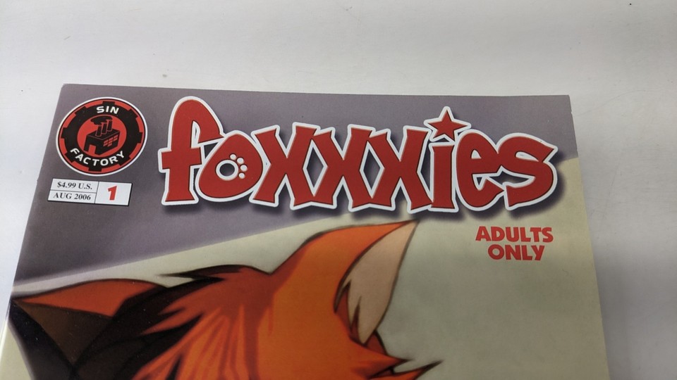 RARE Foxxxies #1 Furry Comic From Sin Factory Hard To Find 1st Print | eBay