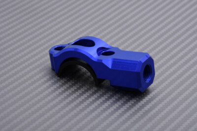 ZETA ZE40-6003 Half Moon Handlebar Clamp With Rear View Mirror ...