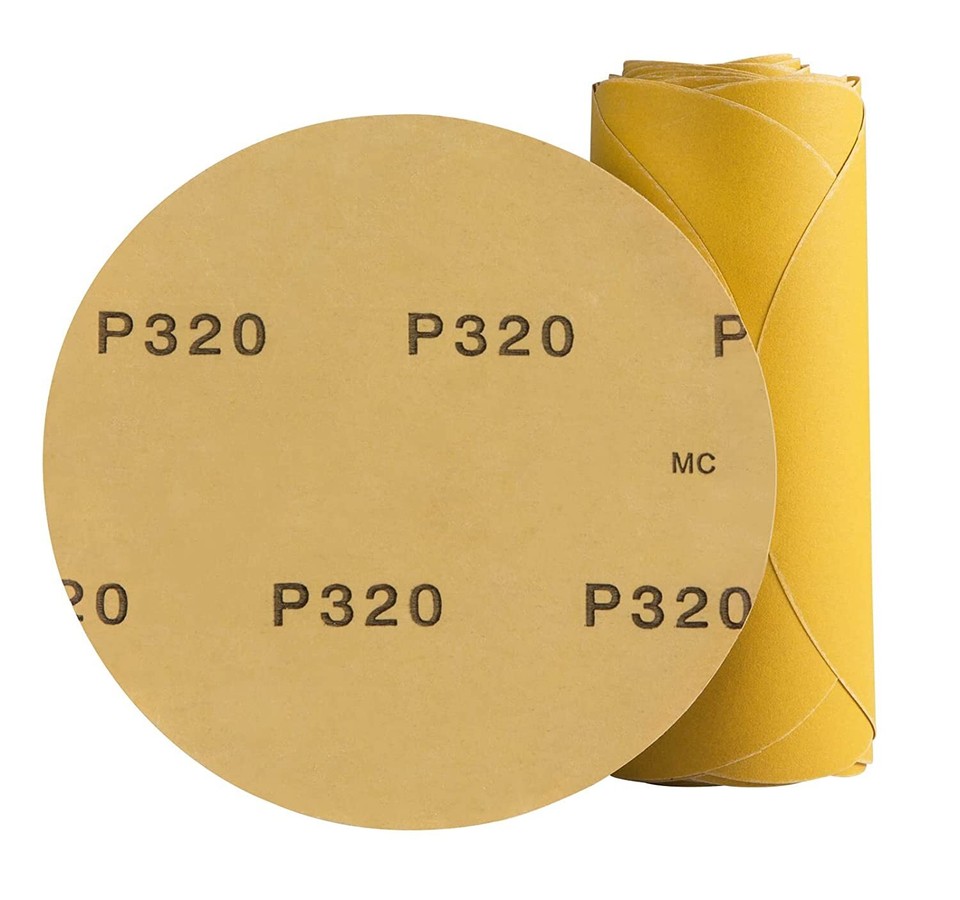 5"or 6" Inch 50/100-Pack Sanding Disc Roll PSA Sandpaper 60-800 Grit ...