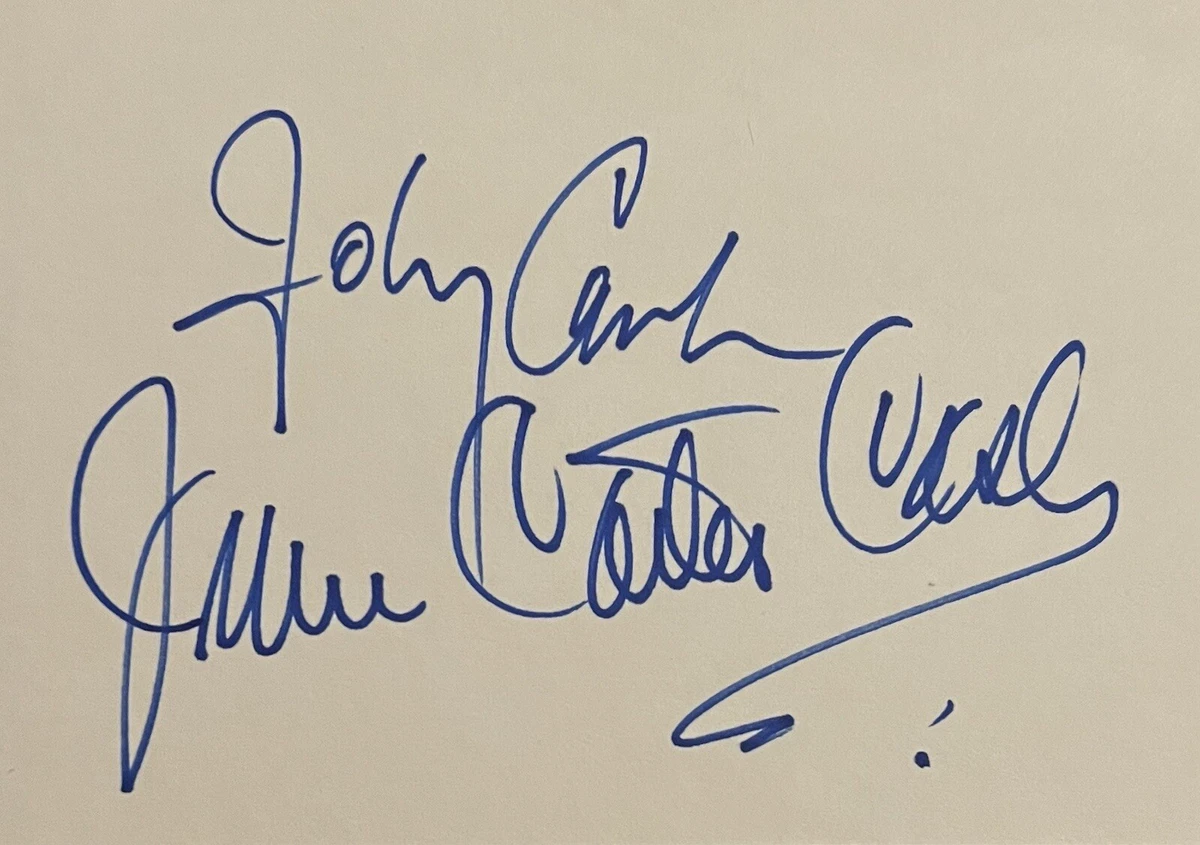 Johnny Cash Signature