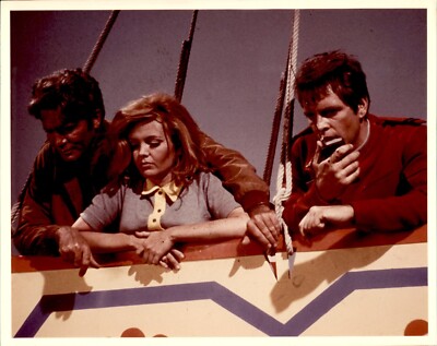 BR37 Rare TV Vtg Color Photo DEANNA LUND DON MATHESON Hot Air Balloon ...