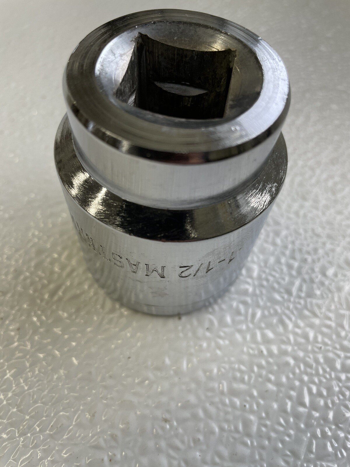 FT1 Masterhand Chrome Finish Socket 3/4” Drive 1 1/2 “ Socket Like New ...