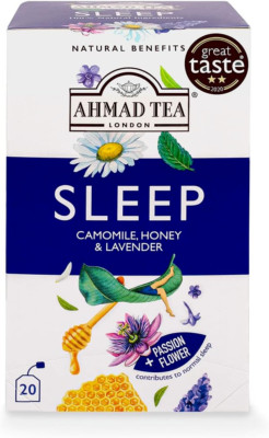 Ahmad Lemon, Ginger & Turmeric "Sleep" Infusion - Teabags 6 Boxes Of 20 ...