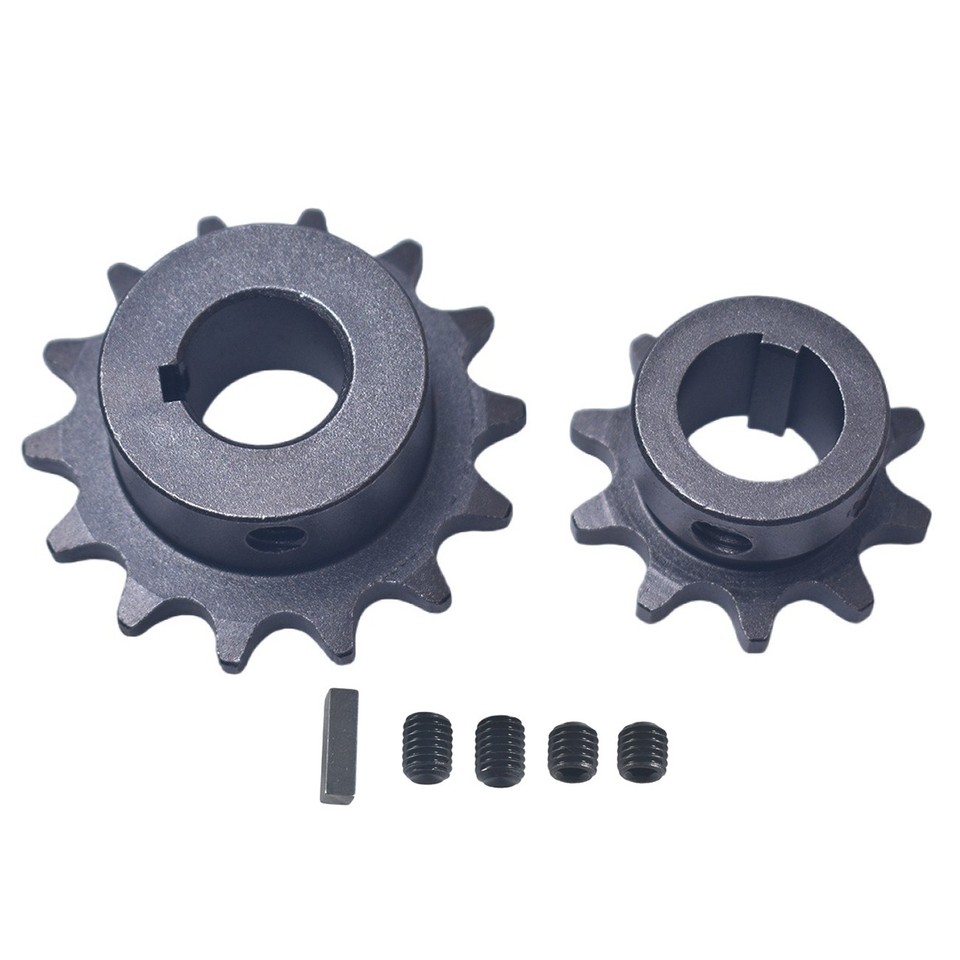 Jackshaft 3/4"X14" Shaft Collars Bearings 14T Sprocket Fit For Go Kart ...