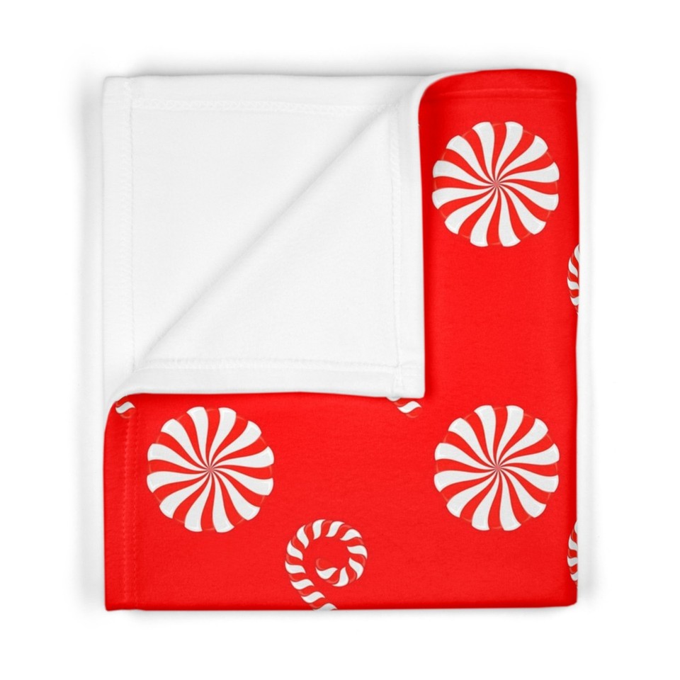 Christmas Baby Blanket – Soft Minky – Holiday Newborn Gift | eBay