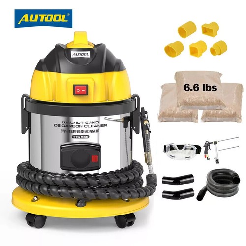 AUTOOL HTS558 Walnut Blaster Engine Intake Valve Cleaner Carbon Deposit ...