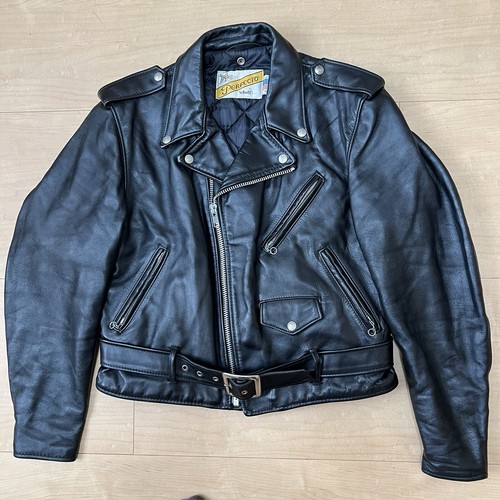 618 or 118 schott 42 perfecto double steerhide leather motorcycle ...