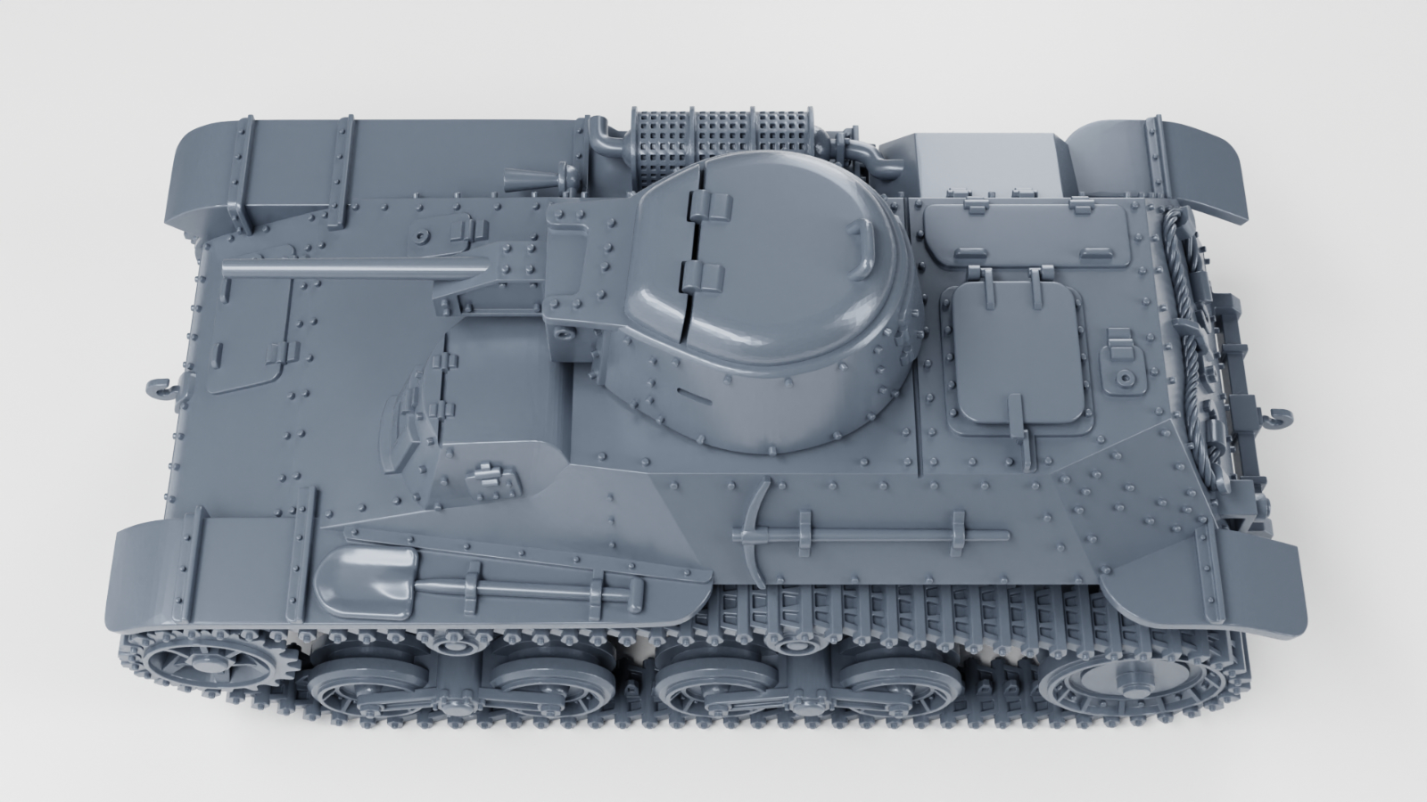 WW2 JAPAN TYPE 97 TE-KE TANKETTE, 3D PRINTED, MANY SCALES AVAILABLE | eBay