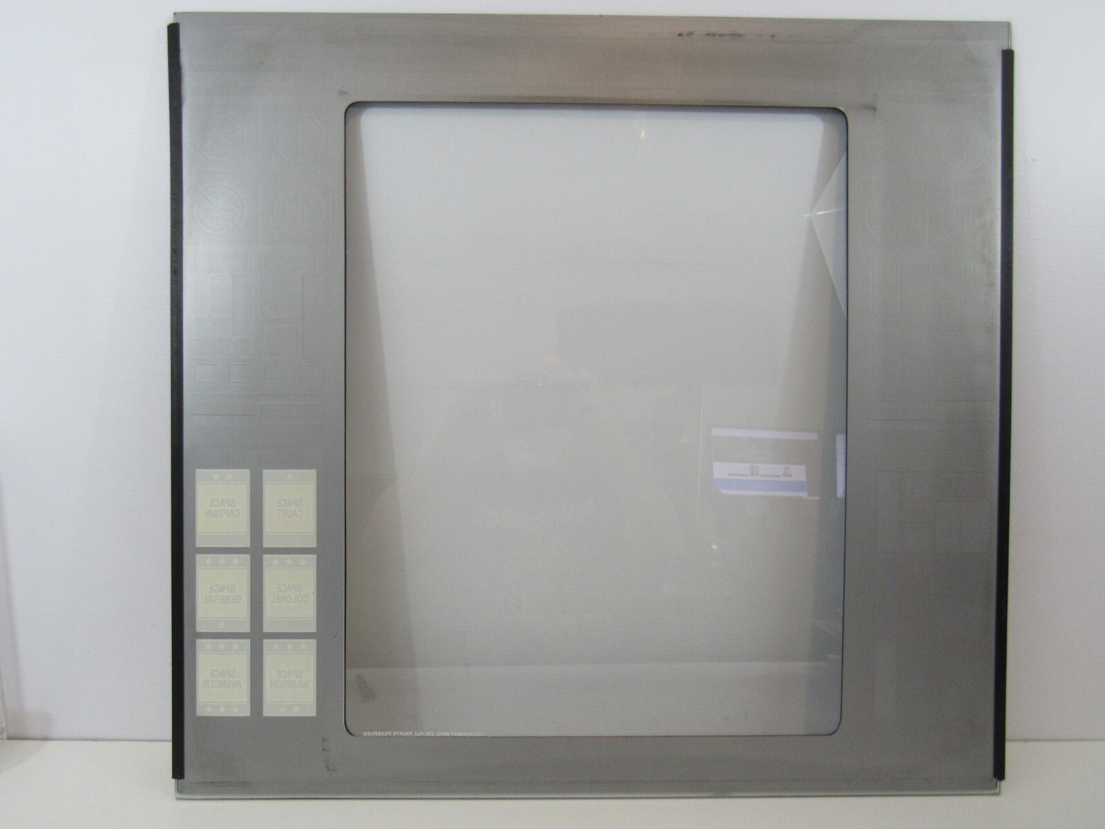 Vintage Original Gorf Arcade Video Game Glass Bezel by Midway (Pg58E ...