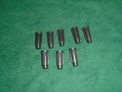 8PCS Plastic Caster Socket Sleeve round Inserts 7/16" inside 1 3/4 ...