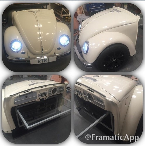 Classic Beetle VW Volkswagen Herbie Style Desk Reception Counter Car ...