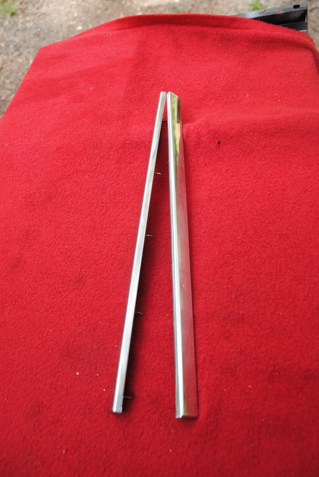 65 66 MUSTANG PONY INTERIOR KICK PANEL TRIMS PAIR ORIGINAL FORD PARTS ...