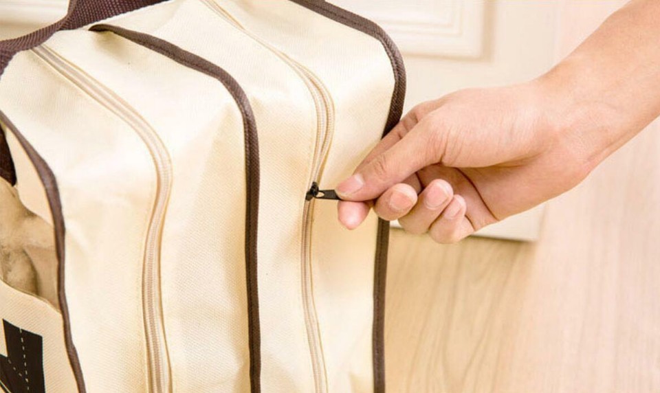 2 Pack Dust-proof Non-woven Portable Tall Boots Storage/Protector Bag ...