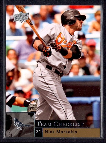 2009 Upper Deck Nick Markakis Baltimore Orioles #491 | eBay