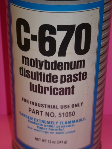 FEL-PRO C-670 MOLYBDENUM DISULFIDE PASTE LUBRICANT, #51050, 12-oz. | eBay