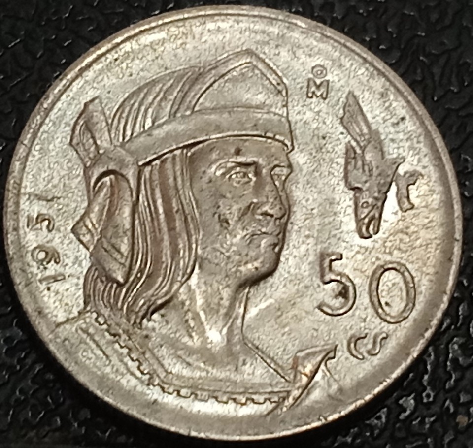 1951 Mexico 50 Centavos Silver Coin km#449 LOT#P2 | eBay UK