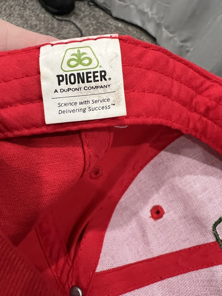 Pioneer Seed Corn Red Hat with Green Logo A Seed Corn Christmas Hat ...