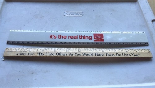 2 Vintage COCA COLA Rulers | eBay