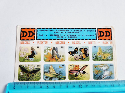 Adhesive Bugs Insectes Sticker Autocollant Adhesive Vintage 80s ...