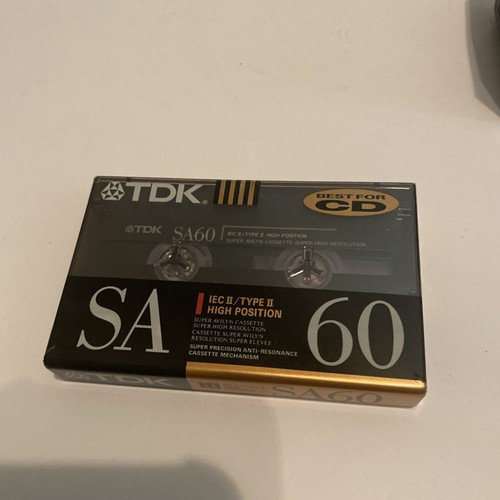 TDK SA60 High Bias Type II Audio Cassette Tape NEW | eBay