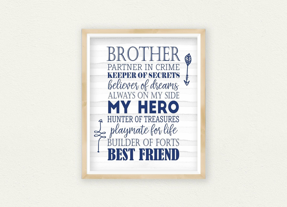 My Brother Is My Hero Quotes