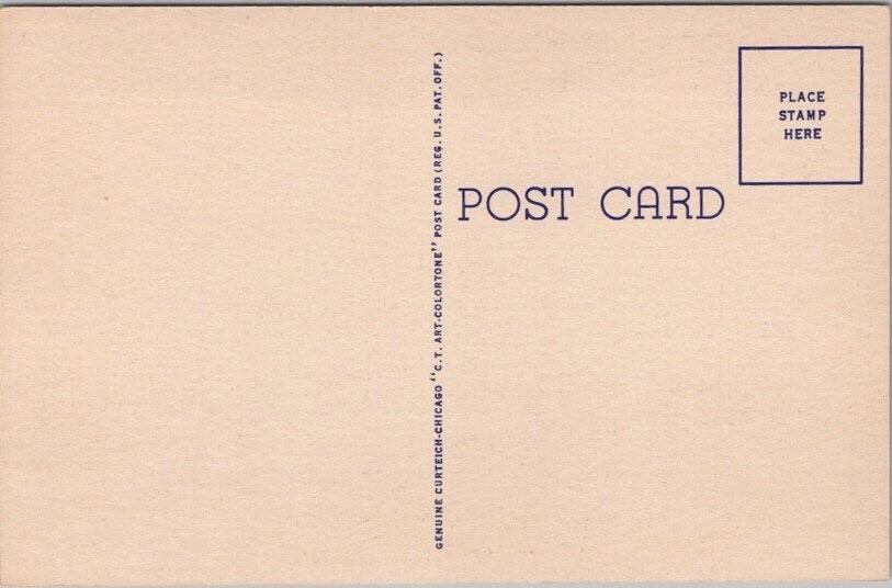 Vintage 1940s RAY WALTERS Postcard "It's Been a Swell Trip" Curteich ...