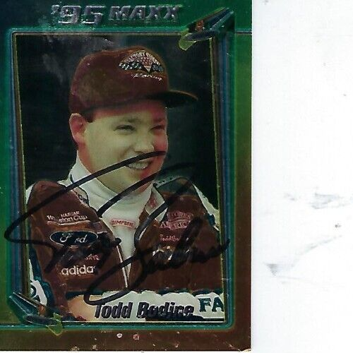 1995 Maxx Premier Series - #75 Todd Bodine for sale online | eBay